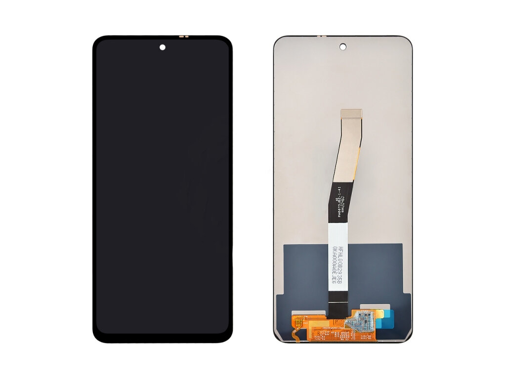 Дисплей (экран) в сборе с тачскрином для Xiaomi Redmi Note 9S, Redmi Note 9 Pro черный (Premium LCD) / 2400x1080