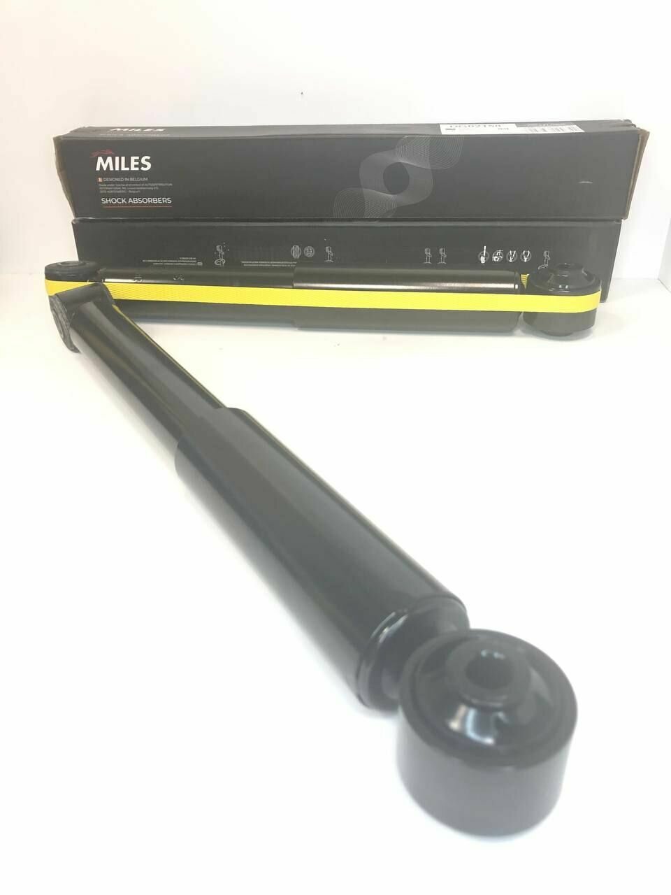 Амортизаторы задние Opel Astra H G Zafira A (Опель Астра Зафира 1.6 1.8) комплект MILES