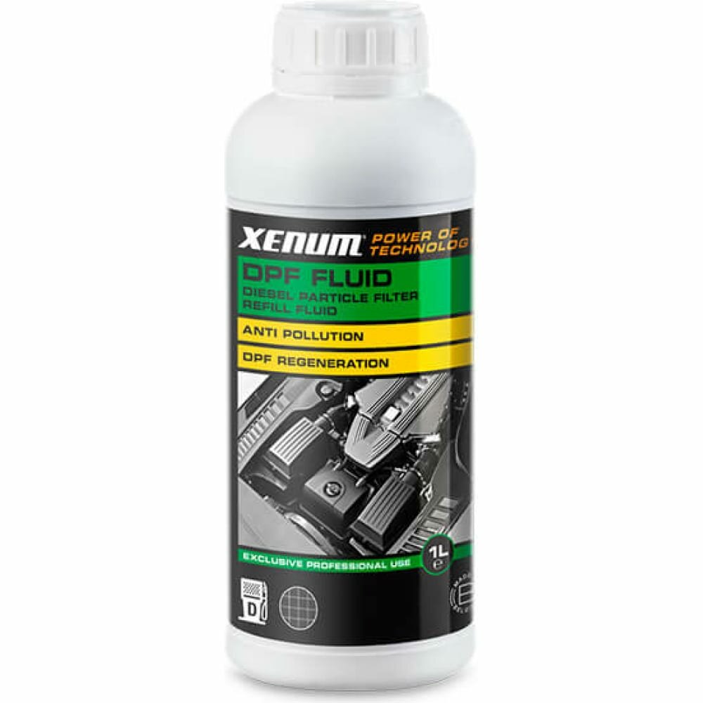 Жидкость для DPF cистемы XENUM DPF Fluid 1 л, Предназначен только для профессионального использования