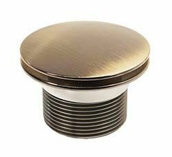 Донный клапан Kaiser 8024-1 /8004В-An click-clack Бронза