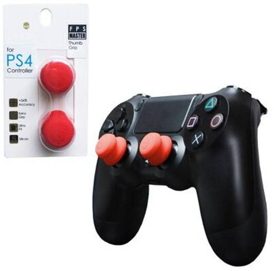 Насадки на стики Skull & Co. FPS Master для PS4 (Red)