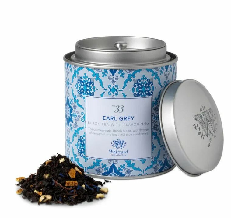 Листовой чай Whittard Chelsea 1886 Discoveries Earl Grey, 2 x 100г