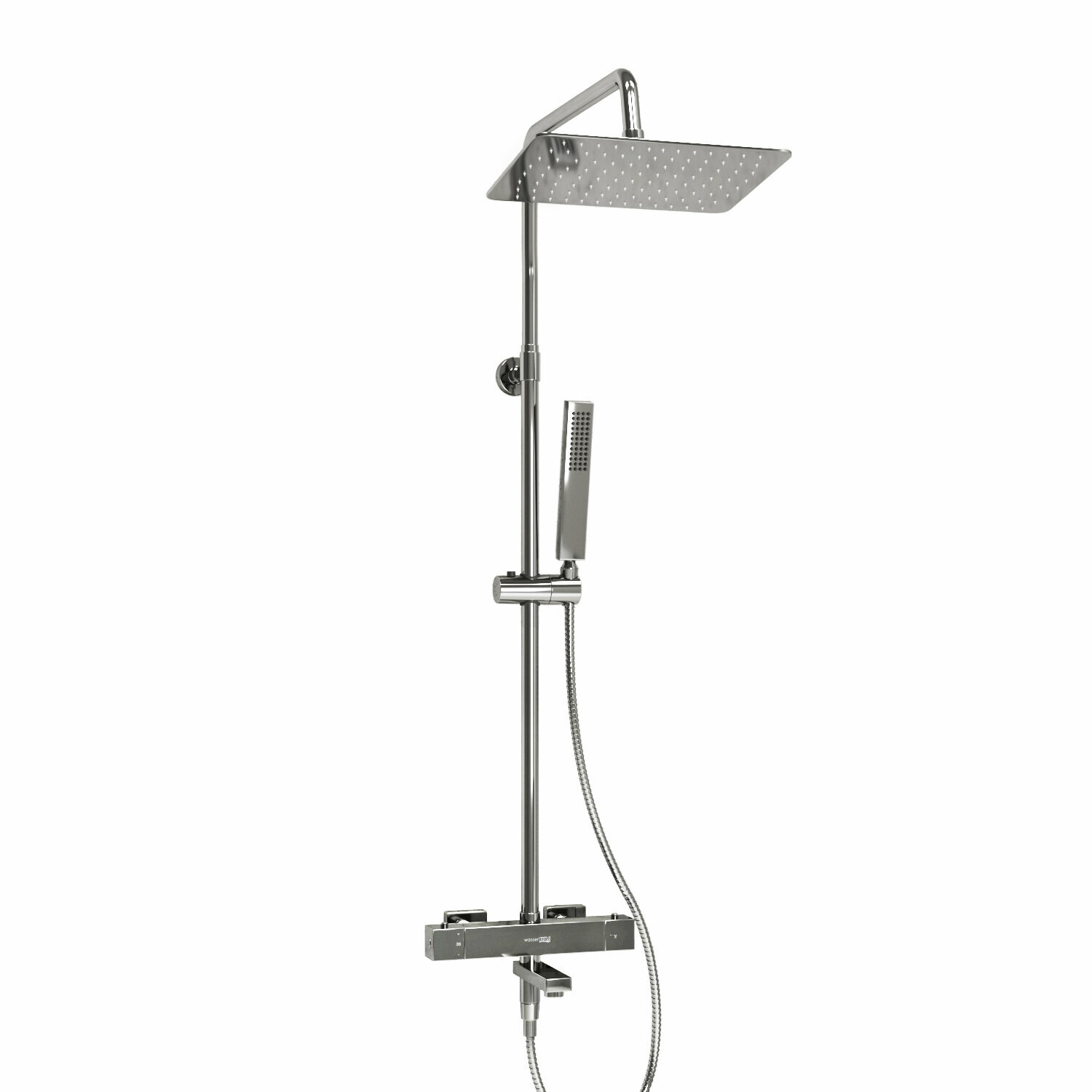Душевая система для ванны WasserKRAFT (A199.069.103.010. CH Thermo) с термостатом