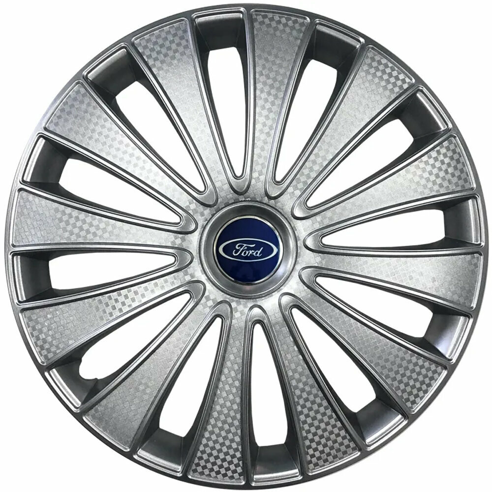 Автомобильные колпаки на диски ФОР ГМК R16", в комплекте 4 колпака