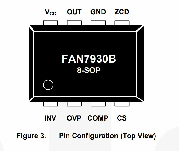 Микросхема FAN7930B