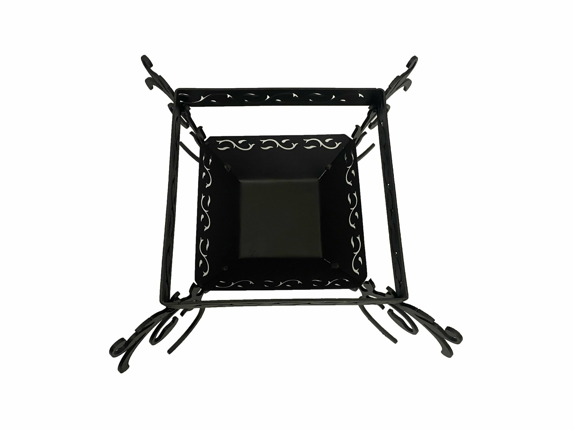 Кованая подставка под садж или казан "Оптимус Квадратная"