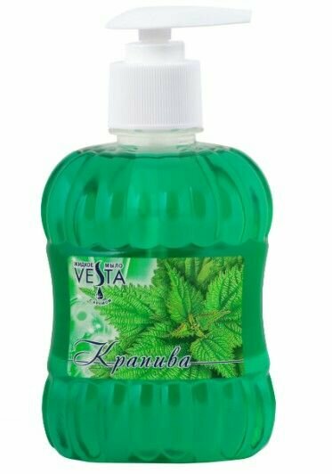 Vesta Жидкое мыло Крапива, 315 мл