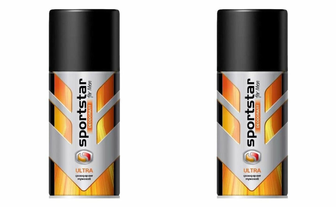 SportStar Дезодорант-спрей мужской Ultra, 175 мл, 2шт