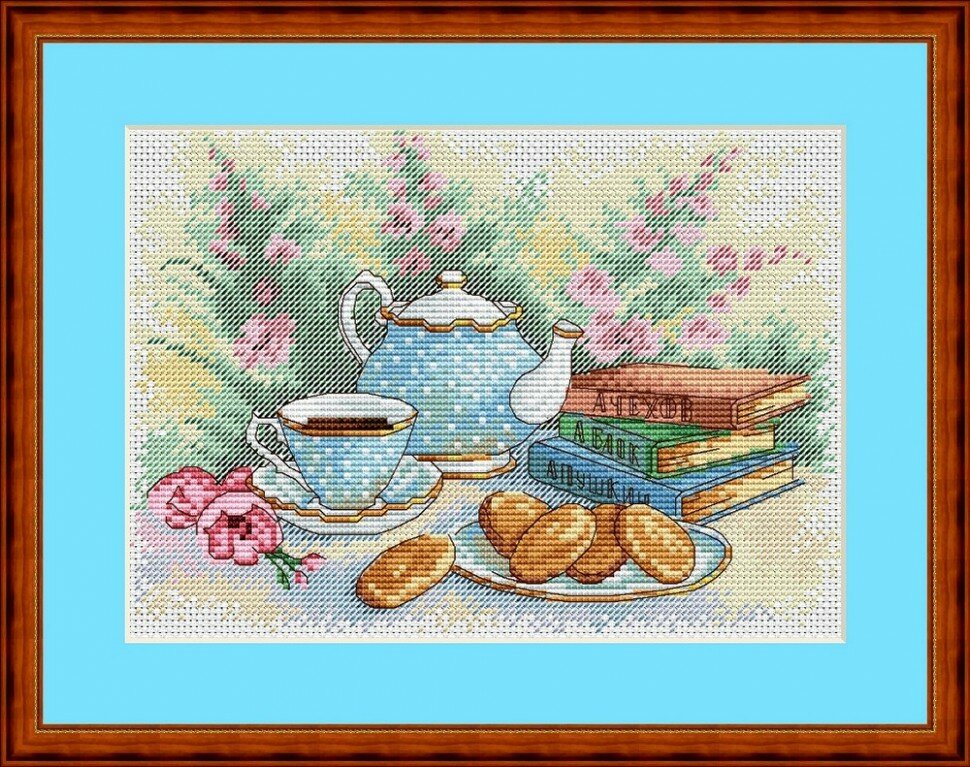 Набор для вышивания Жар-Птица #М-106 Утренняя классика, Счетный крест, 21 x 15 см