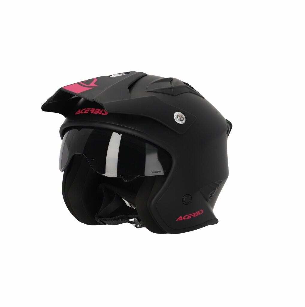Мотошлем Открытый Acerbis JET ARIA 22-06 Black/Pink, M