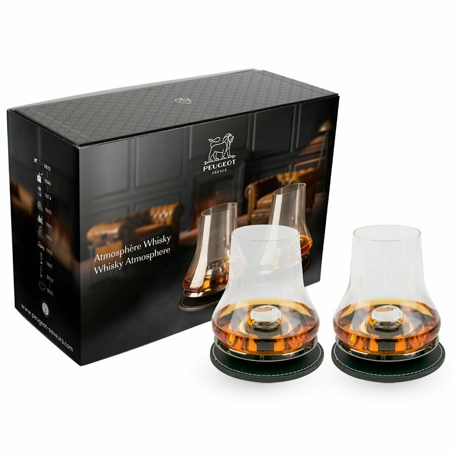 2 бокала для виски Peugeot Atmosphere Whisky Set 266196