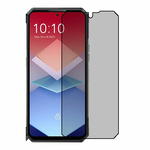 Скрин Мобайл защитный экран для Oukitel WP30 Pro из нано стекло 9H приватное