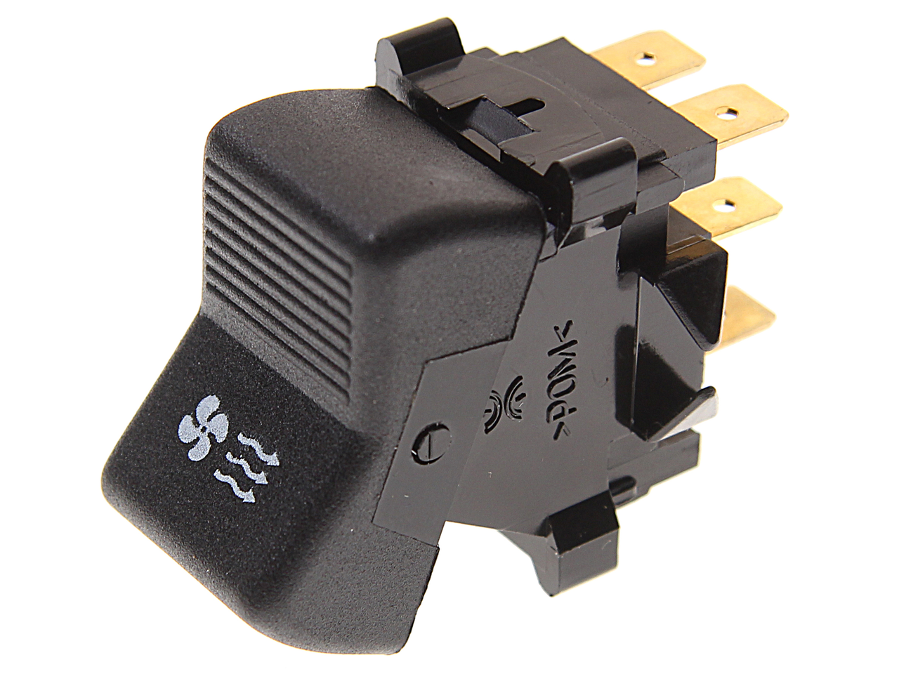 Переключатель клавиша КАМАЗ, ЗИЛ отопителя вентилятора радиодеталь