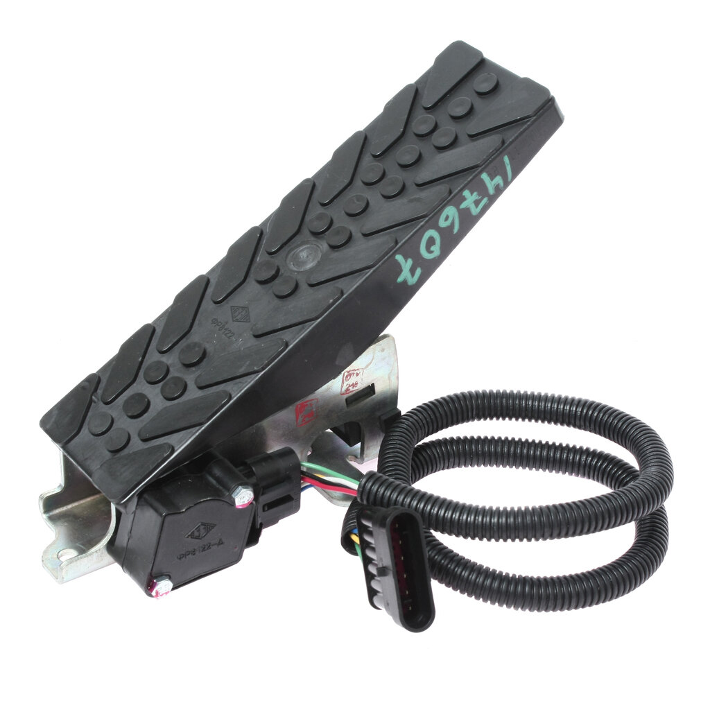 Педаль акселератора МАЗ-6430А,5440А,4370 с кронштейном под электропривод (дв. ЯМЗ, МАN) в сборе взэп