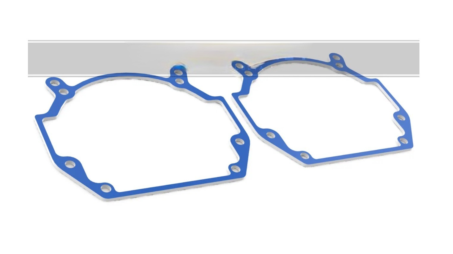 Переходная рамка Renault Megane 2006-2009 для линз Hella 3R (секция ближнего)