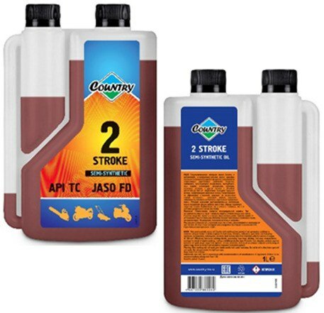 Масло моторное country 2т полусинтетическое 1 л 55264