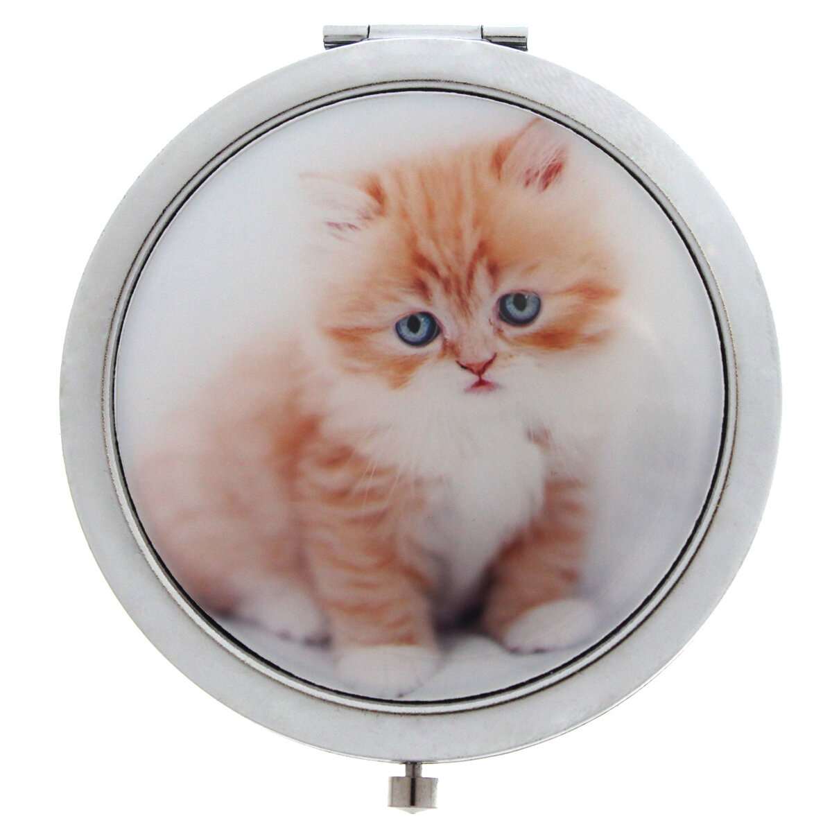 Карманное зеркальце котенок
