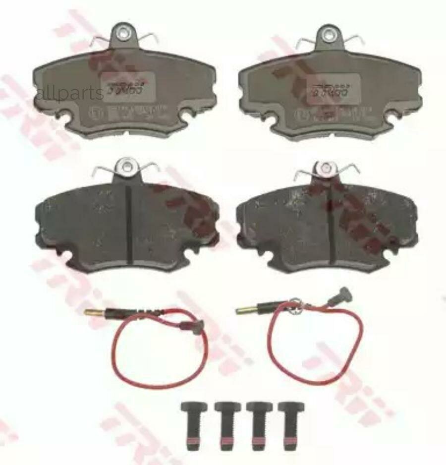 TRW GDB400 Колодки пер. RENAULT LOGAN 1.2 16V 06=>