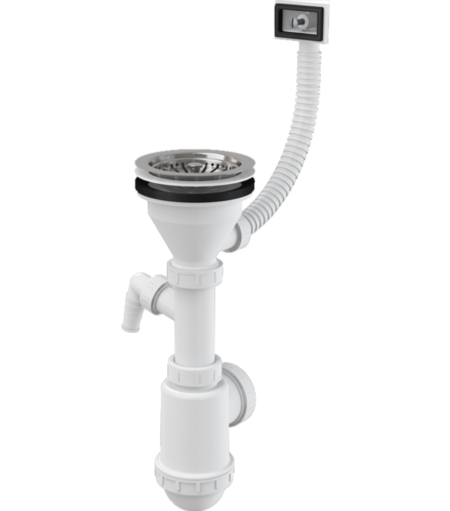 Сифон AlcaPlast A447P-DN50/40 для кухонной мойки