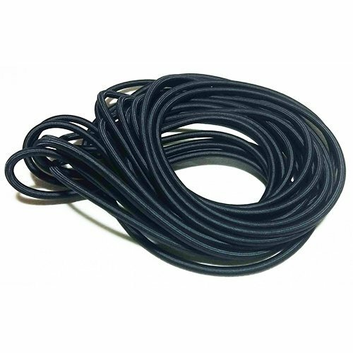 Эспандер-резина, длина 5 метров, ширина 0.75 см, цвет черный