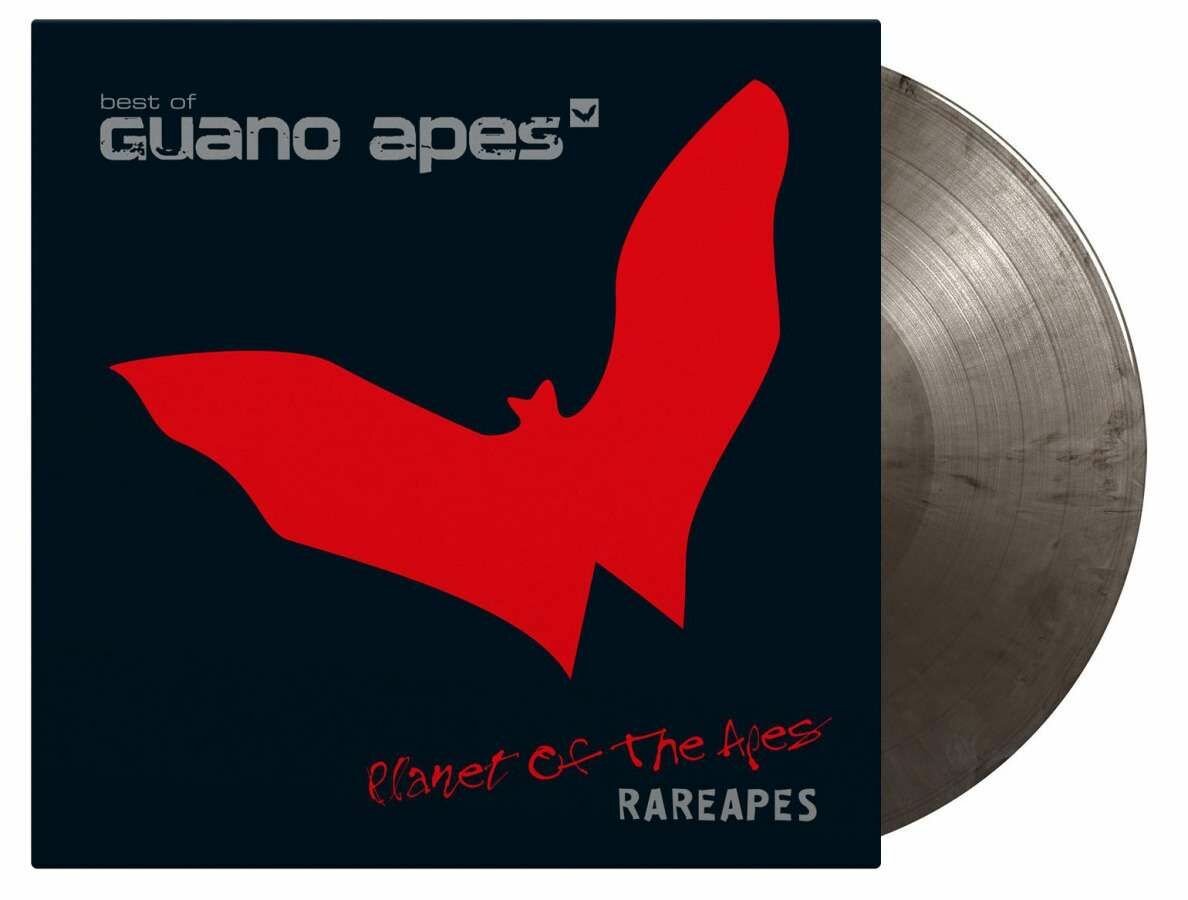 Виниловая пластинка Guano Apes - Rareapes (180g) (Limited Numbered Edition) (Silver & Black Marbled Vinyl) (2 LP)