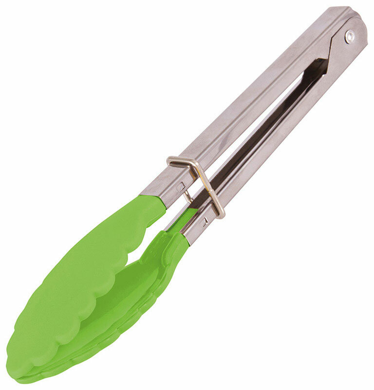 Щипцы кухонные Mallony Tongs-01, 17,5 см, нейлоновые ручка из нержавеющей стали (985824)