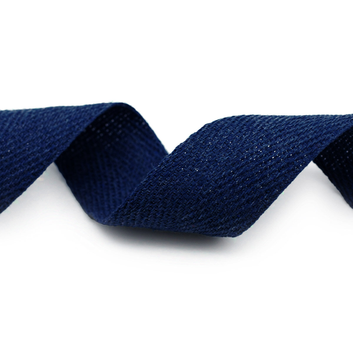 Лента киперная хлопок, рисунок 5328, 7,8 г/м, 30мм*25м (19 темно-синий)