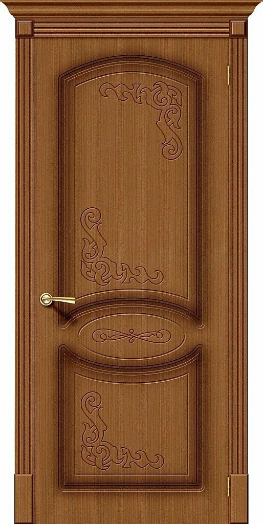 Дверь Азалия / Цвет Ф-11 (Орех) / Двери Браво