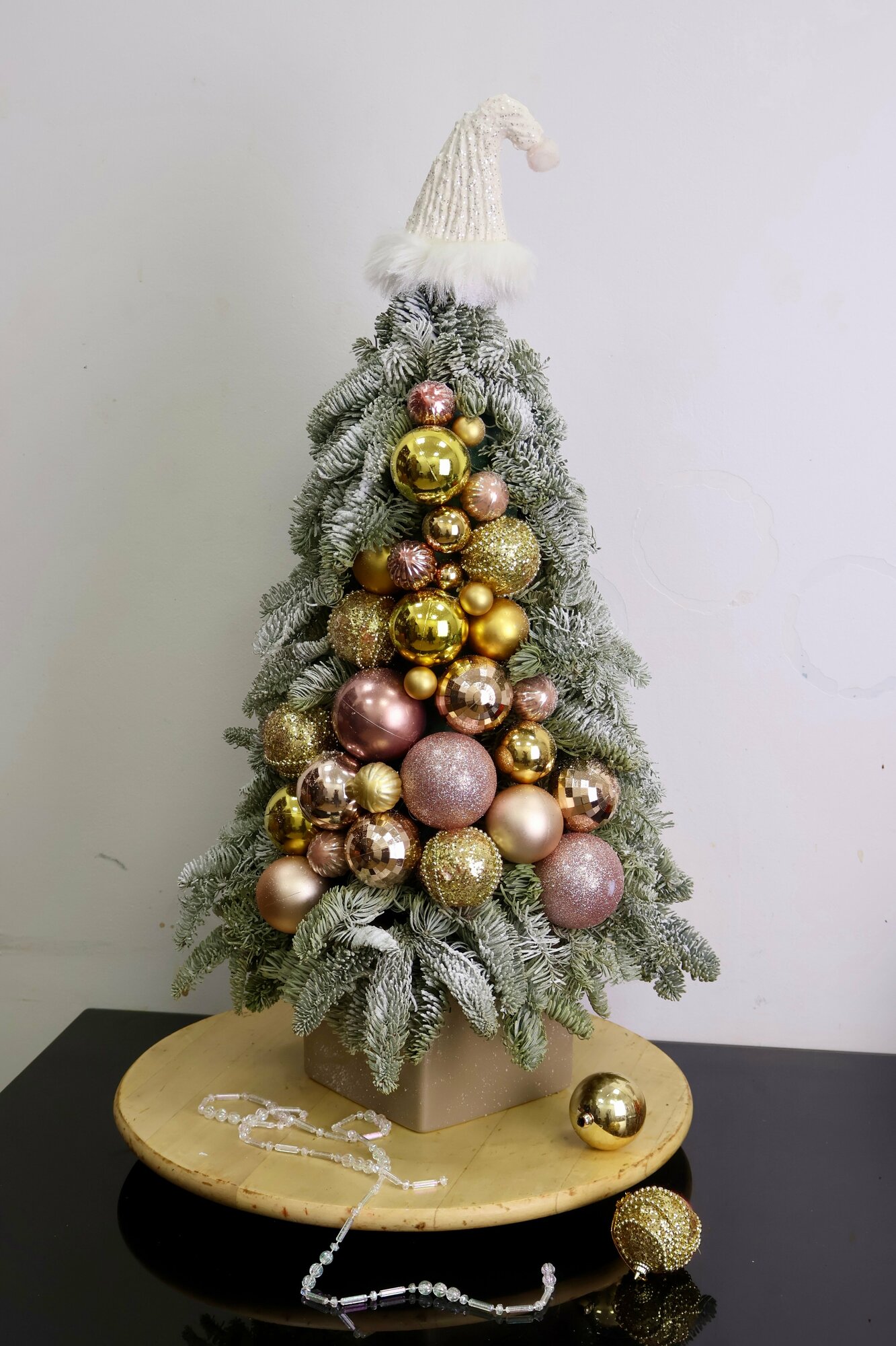 Ёлочка из нобилиса ручной работы 65 см