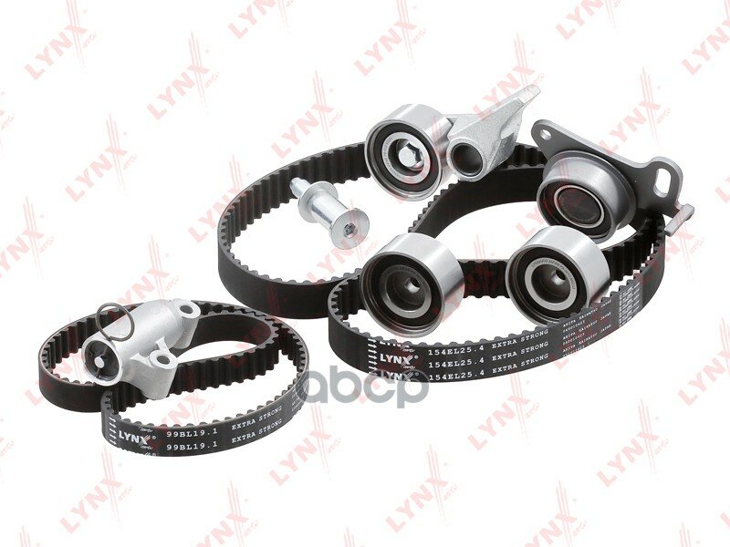 Комплект ремня ГРМ MITSUBISHI 2.5 D L200 05-15/Pajero Sport II 08-15 LYNXauto арт. PK-1338