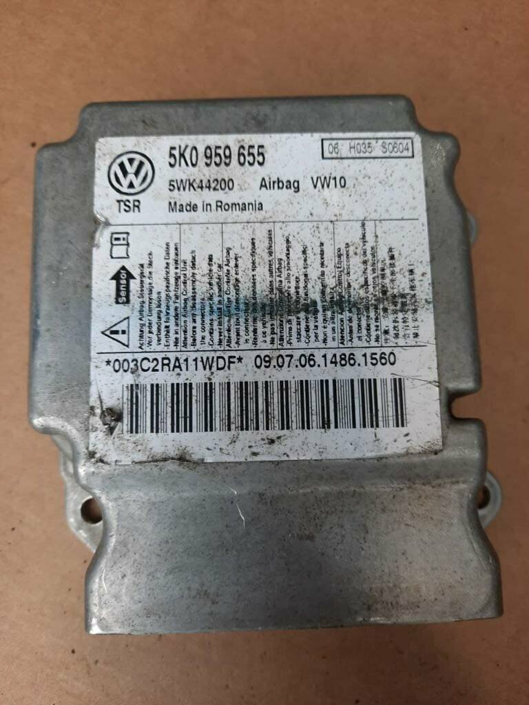 Блок управления airbag Volkswagen Golf 6 2010 5K0959655