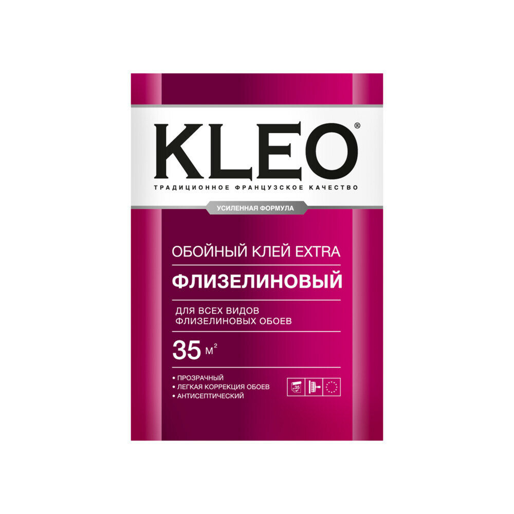 Клей для флизелиновых обоев Kleo Extra 35 35 кв. м 240 г