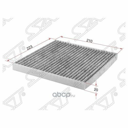 Фильтр салона NISSAN MARCH K13 10-/NOTE E12 12- угольный Sat STAY684NS018U