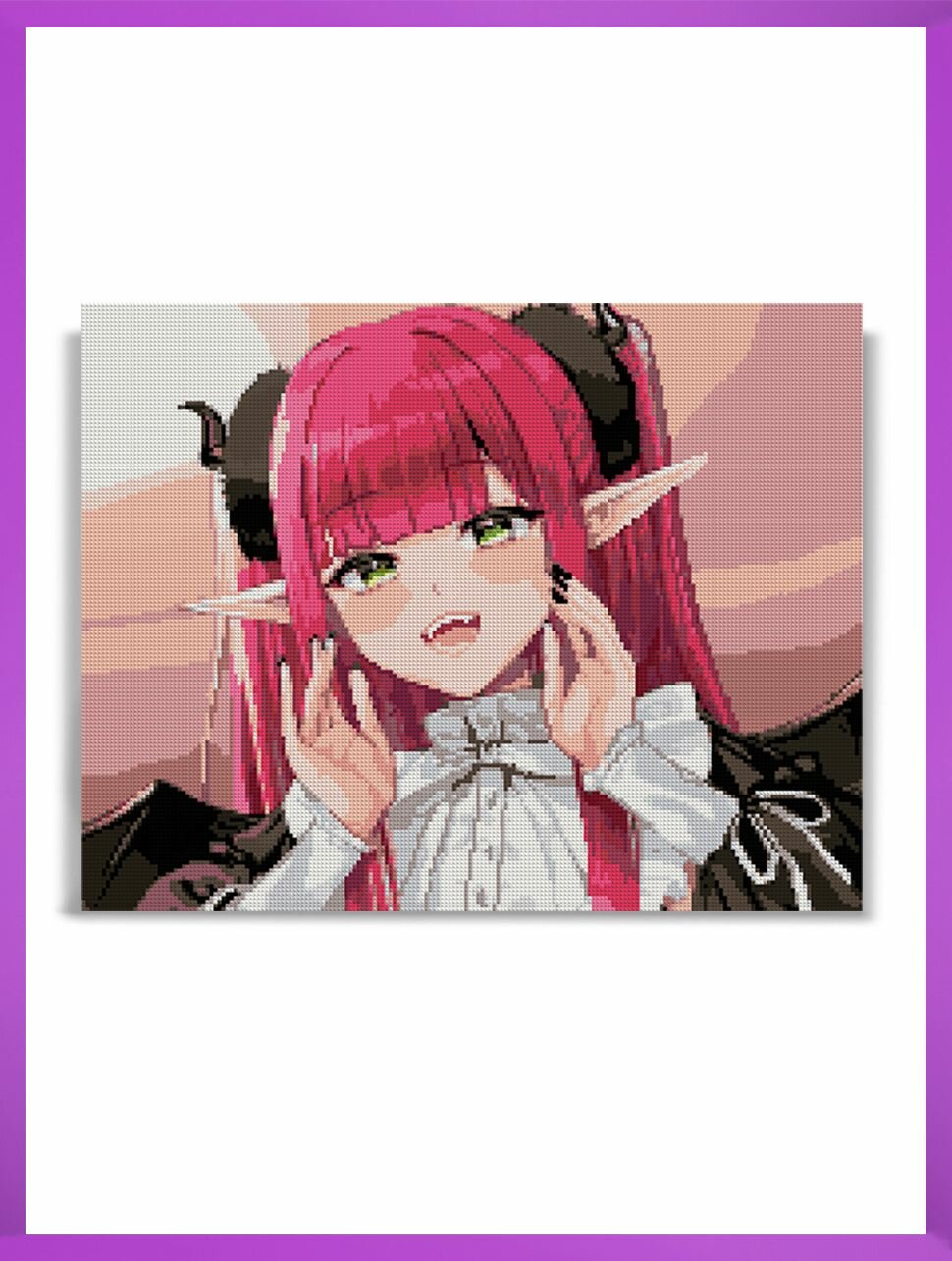 Алмазная мозаика на подрамнике - вышивка Dress up darling - Марин Китагава 40 х 50 см