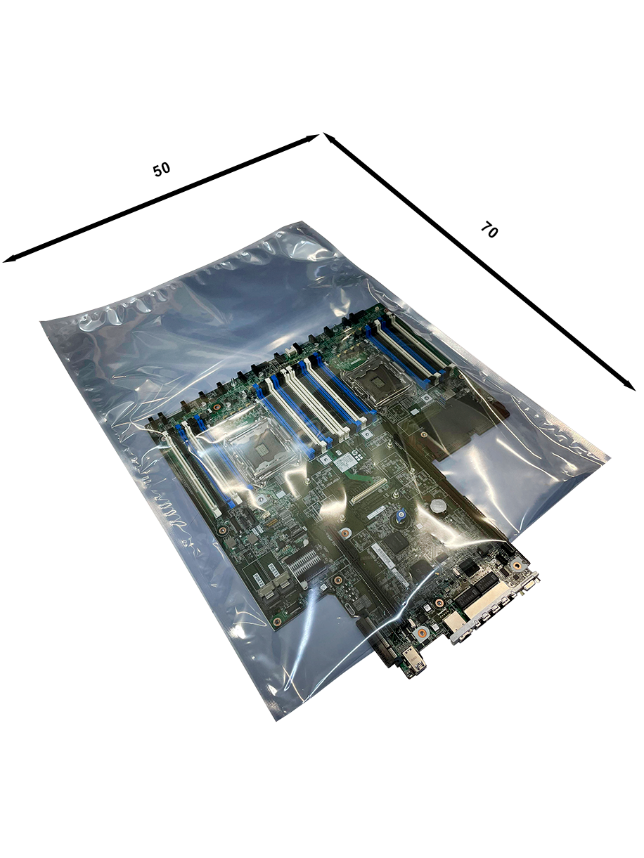 Антистатический пакет, размер 50x70 см, 10 шт в упаковке