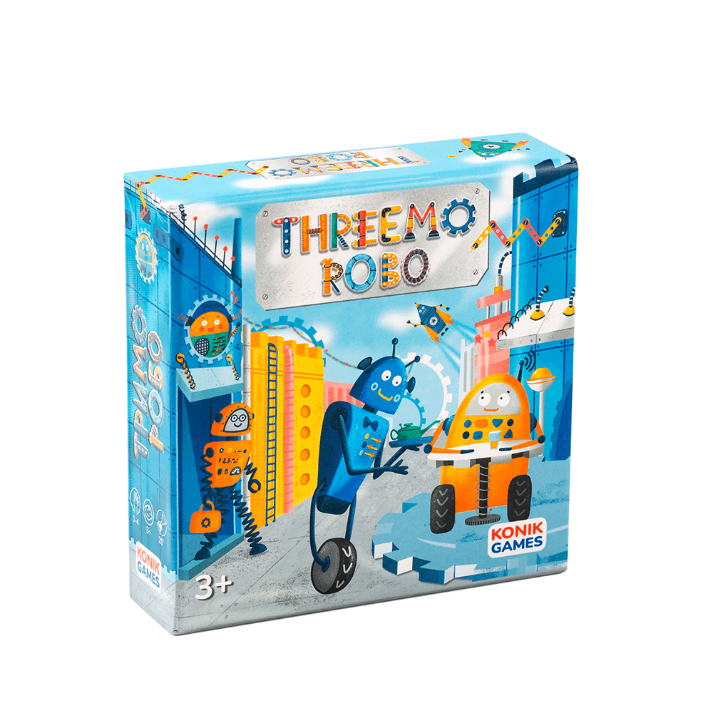 Детская настольная карточная игра Konik Games «тримо робо» KG0007
