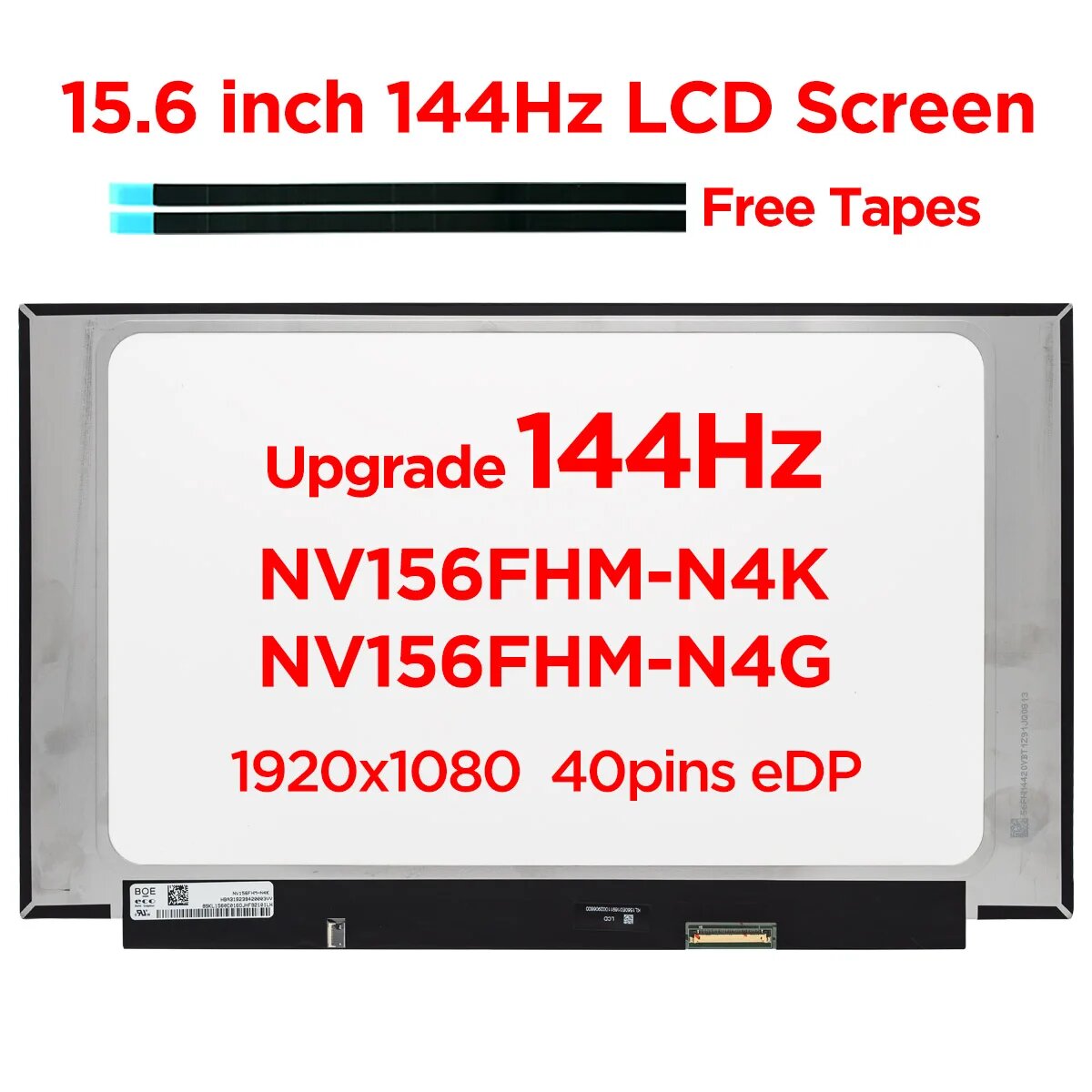 Экран ноутбука 15.6" Haiyan NV156FHM-N4K V3.2