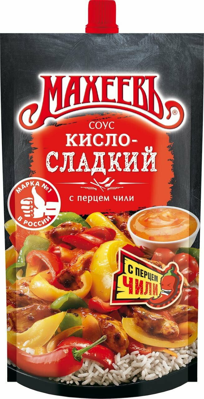 Соус махеевъ Кисло-сладкий, 230г x 5 упаковок