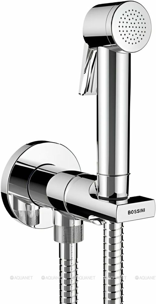 Смеситель с гигиеническим душем Bossini Paloma Flat E34001B.030 хром