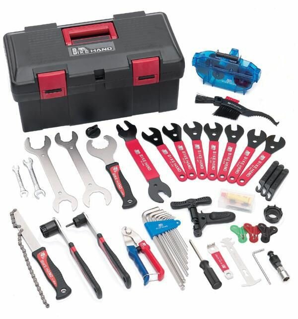 Набор вело инструментов BIKEHAND YC-748 универсальный 32 позиции в кейсе