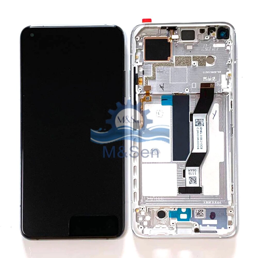 Оригинальный дисплей 6,67 дюйма для Xiaomi 10t Mi10T Pro 5G LCD M2007J3SY, рамка дисплея + сенсорная панель, дигитайзер для Redmi K30S LCD M2007J3SC Black No Frame