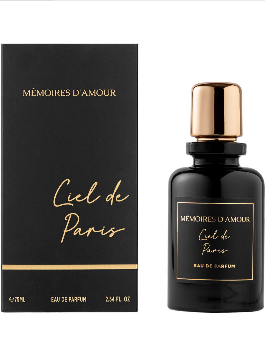 Парфюмерная вода унисекс MEMOIRES D`AMOUR CIEL DE PARIS, 75 мл.