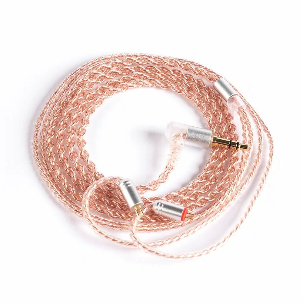 KBEAR 4-жильный кабель для наушников 2 pin 3.5mm