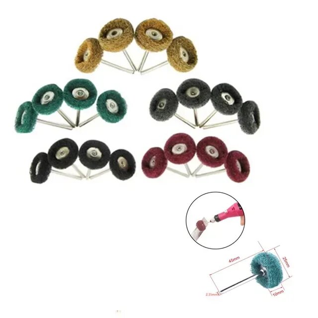 Набор аксессуаров для мини-дрели Dremel 15pcs, Mixed