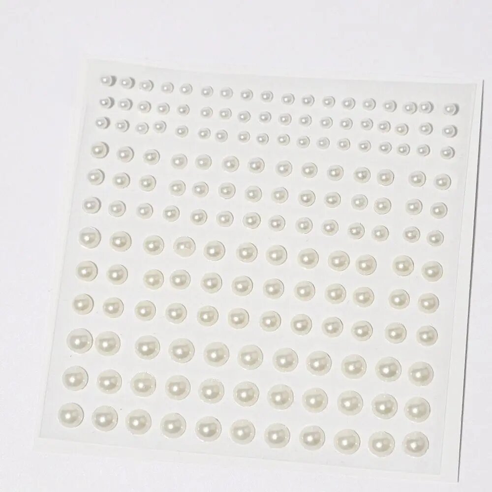 Самоклеящиеся жемчужины для декорирования Resin Белый, beige