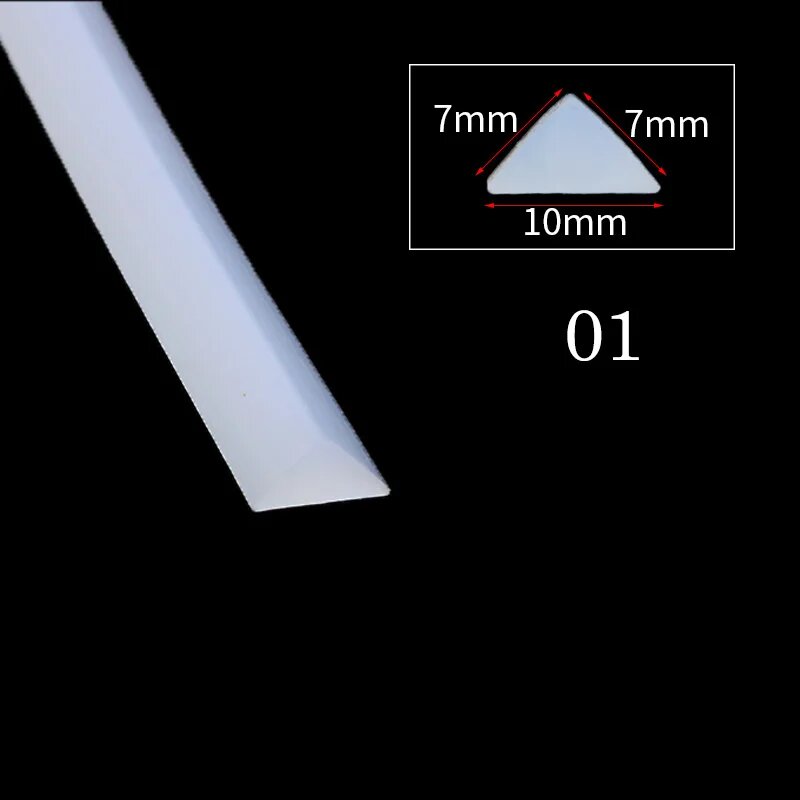 Силиконовая треугольная уплотнительная лента T-01