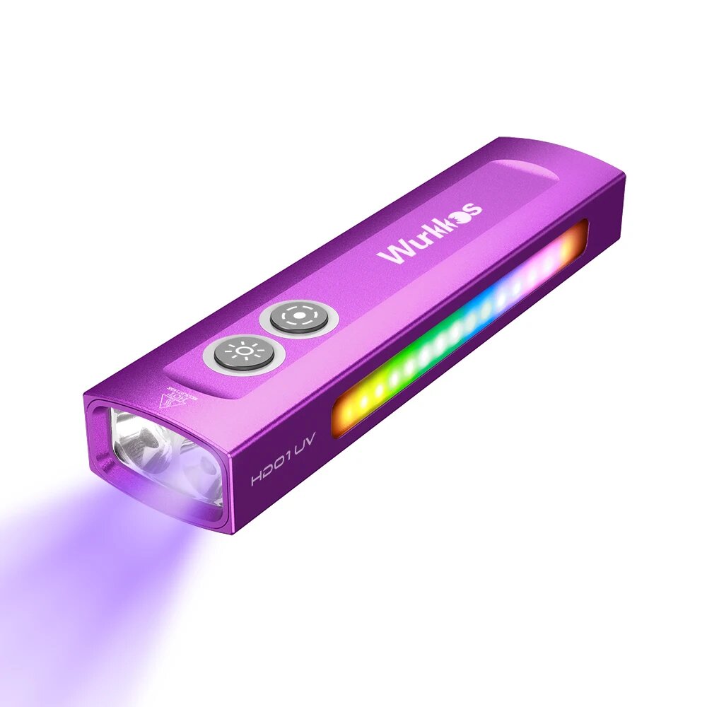 Wurkkos HD01 УФ-фонарик 1200LM Purple