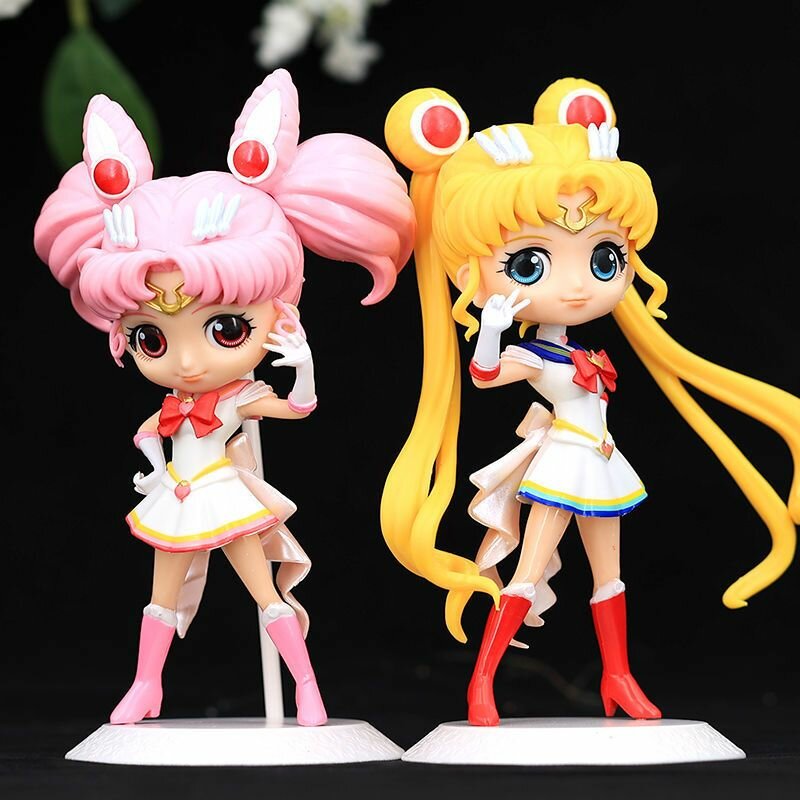 Фигурка Сейлор Мун / Sailor Moon, 2 шт. (16см, пакет)