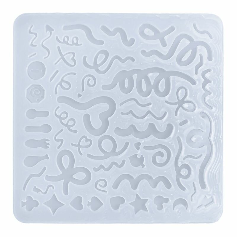 Аксессуары DIY Forms раскрашивают мелкий зыбучий песок с начинкой в декоративную форму 7