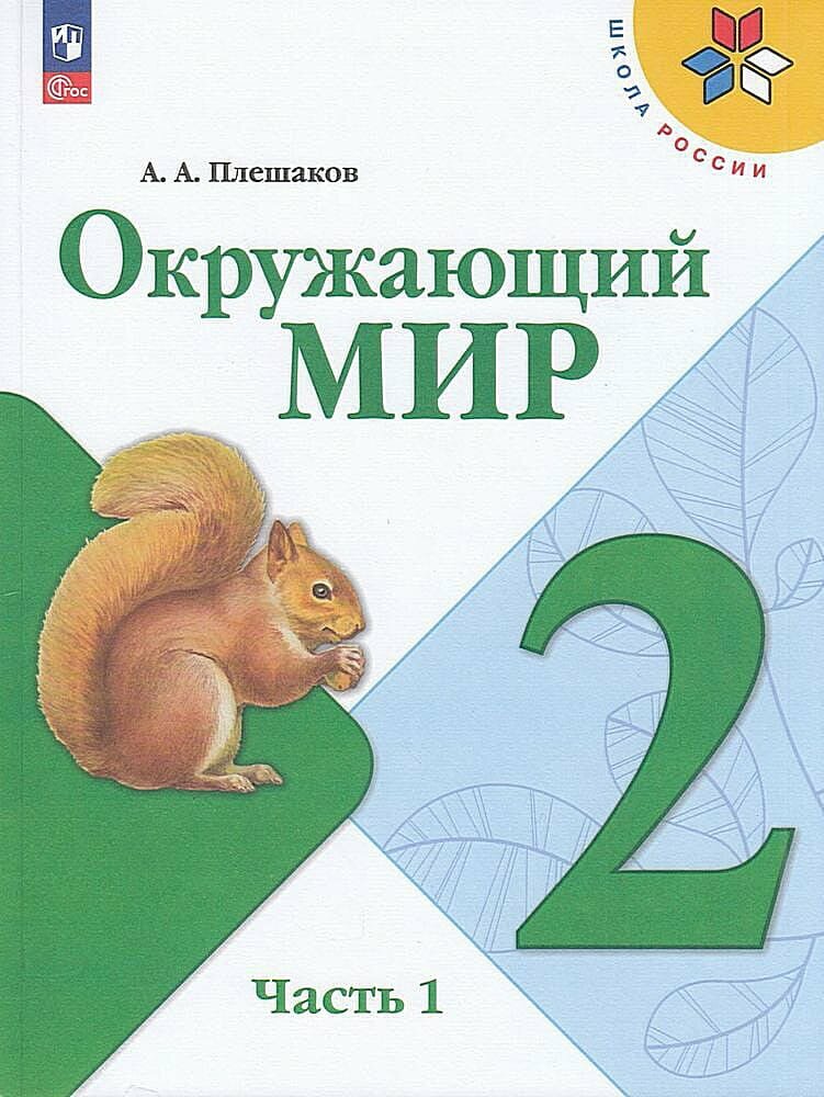 У 2 класс ФГОС (ШколаРоссии) Плешаков А. А. Окружающий мир. (Ч.1) (17-е изд.) (Просвещение, 2025)
